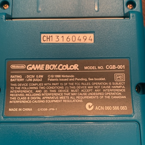 Nintendo | Other | Authentic Super Mario Brothers Game Boy Color Deluxe ...